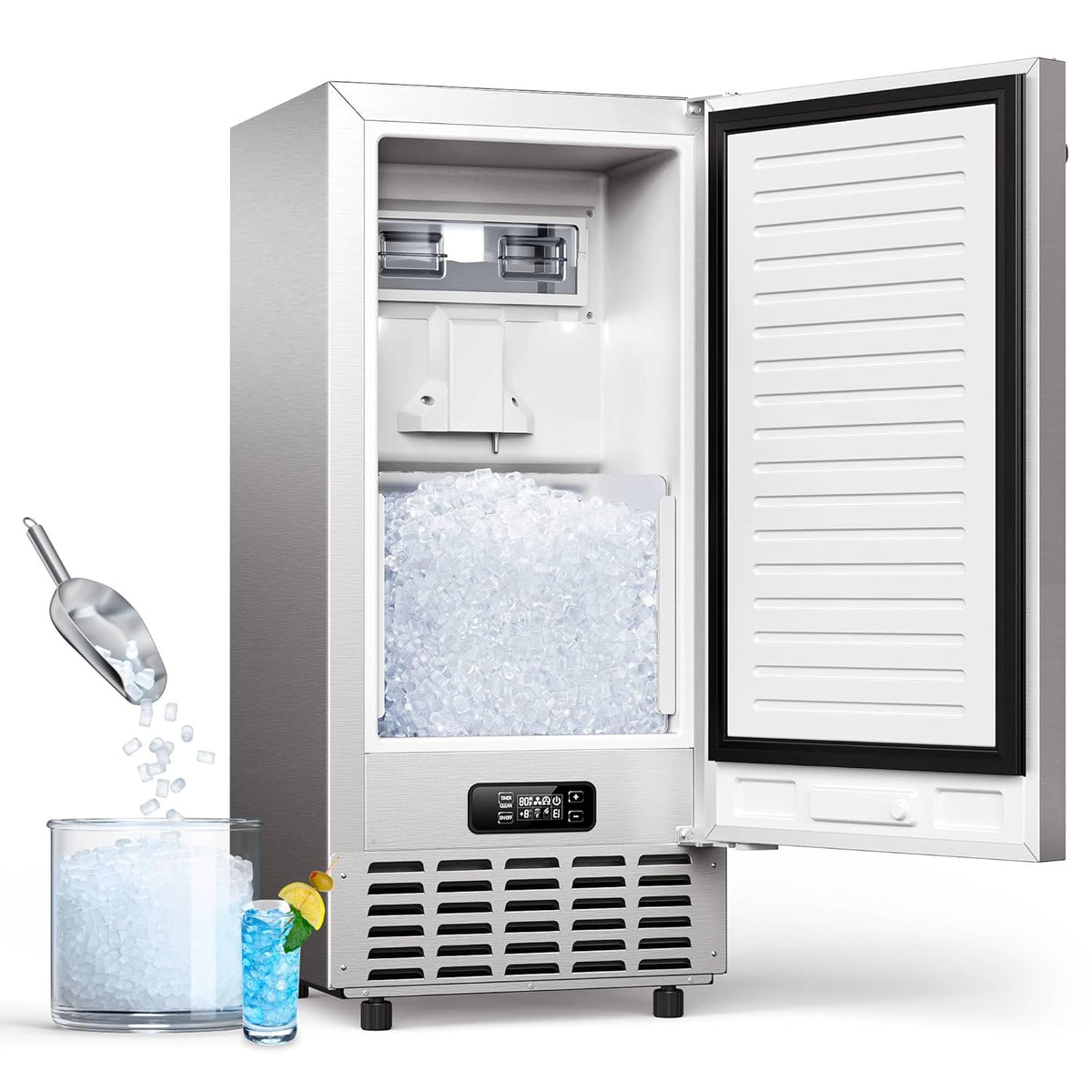 ecozy Under Counter Nugget Ice Maker Machine IM-NB661A — Ecozy